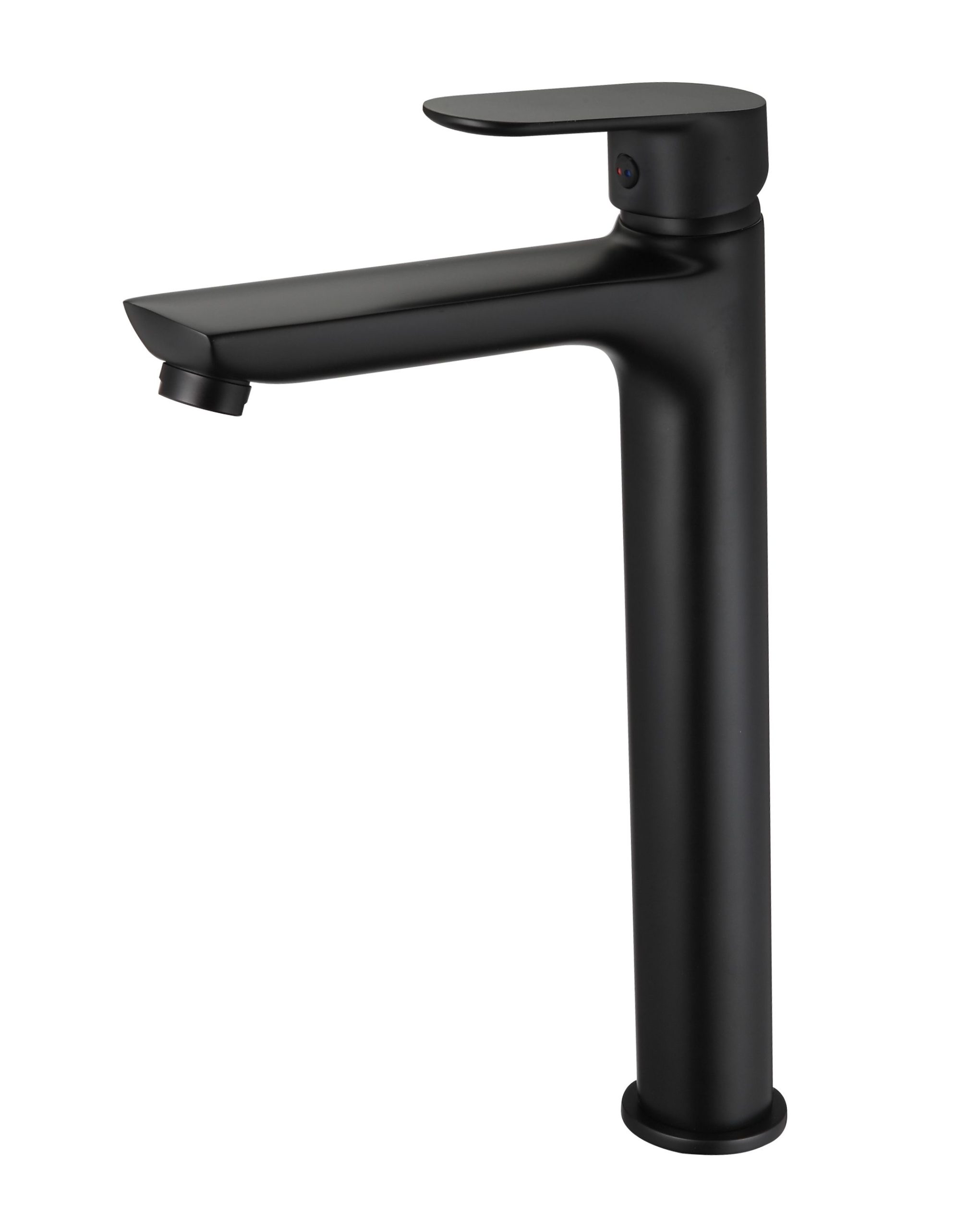 Borras PEK Black Single Lever Long Basin Mixer – De-Niche Finishing