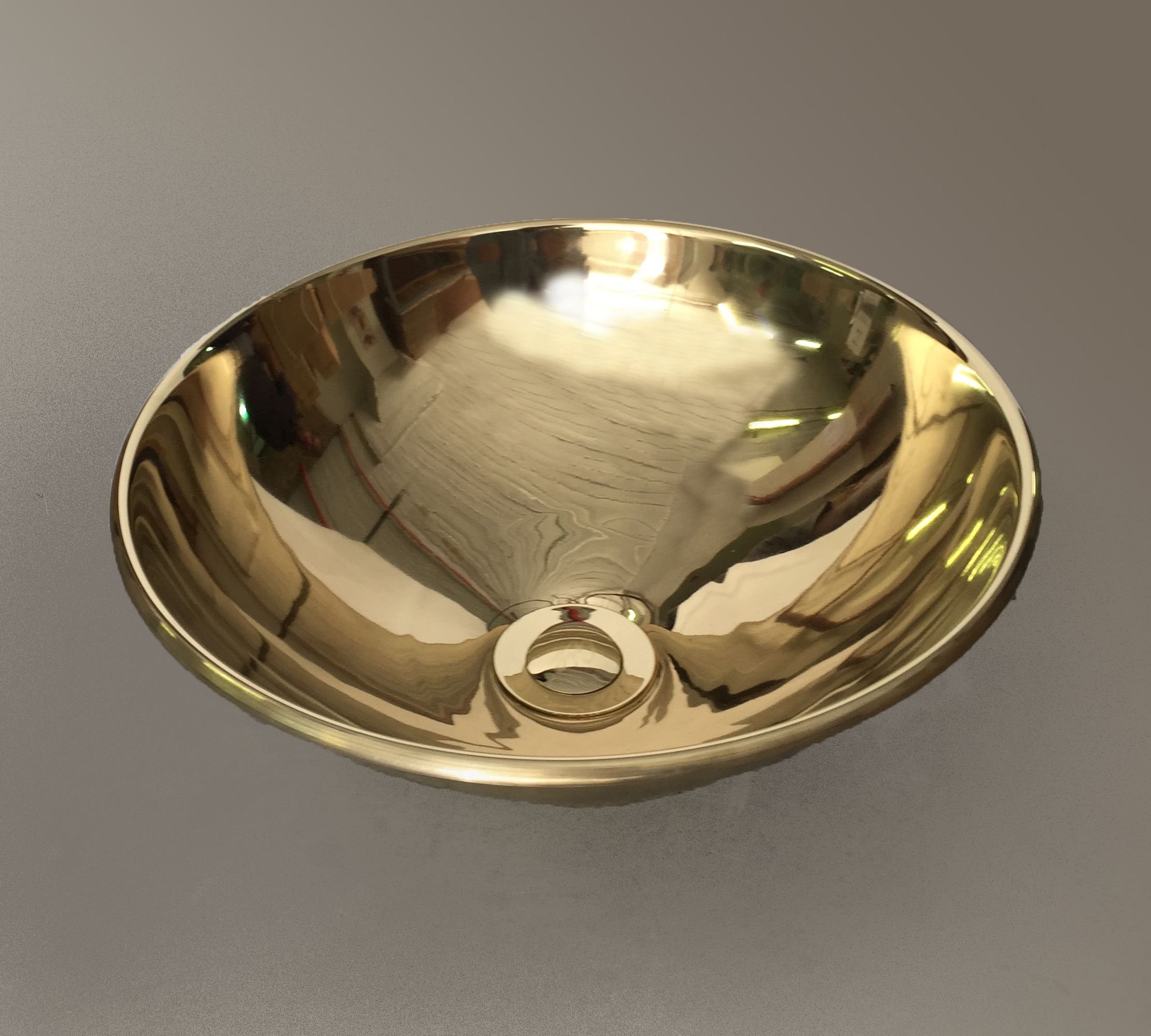 Brass Rolled-Lip – Large – 400*135mm – De-Niche Finishing