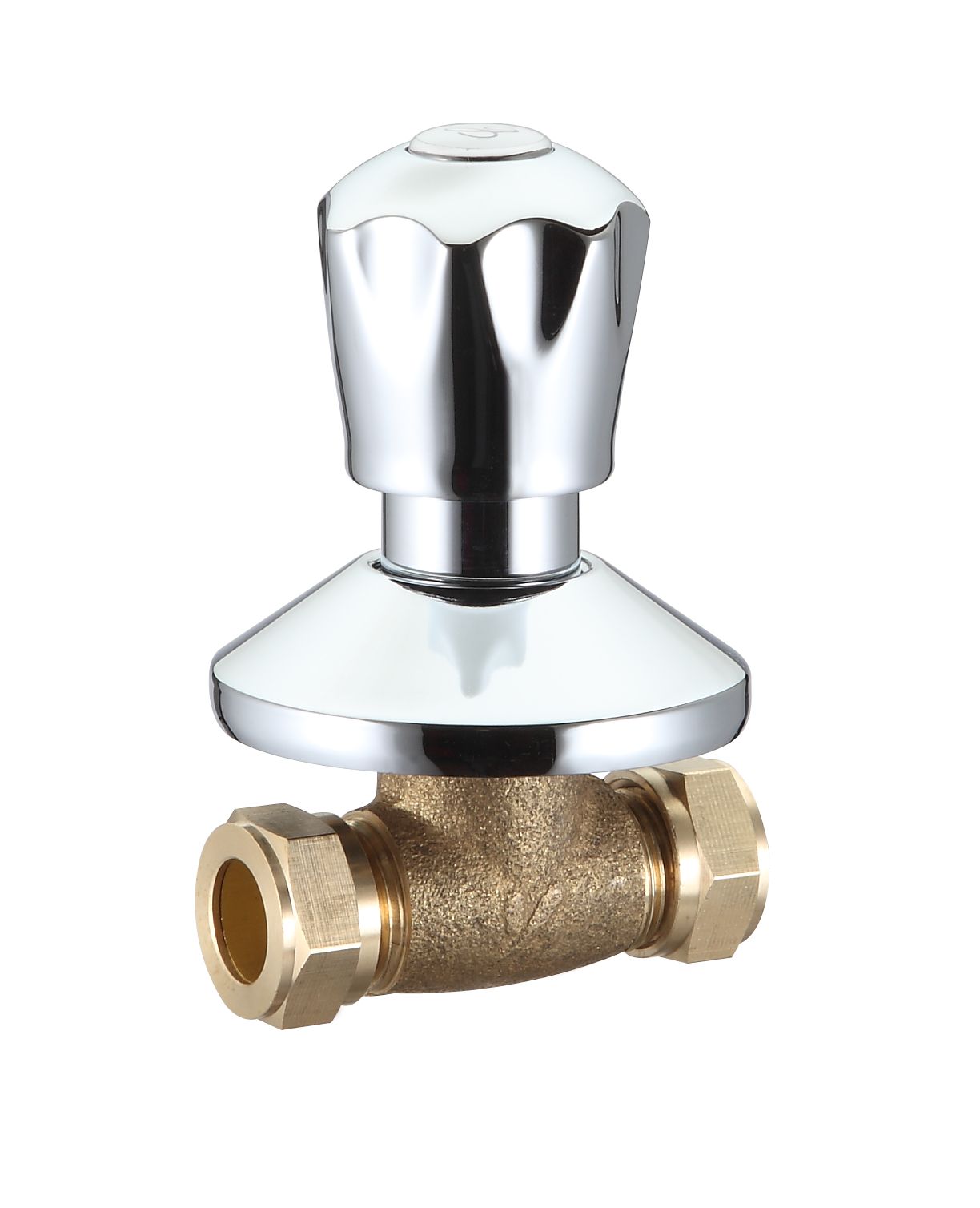 Borras Traditional Stop Tap Undertile 15mm CxC – De-Niche Finishing