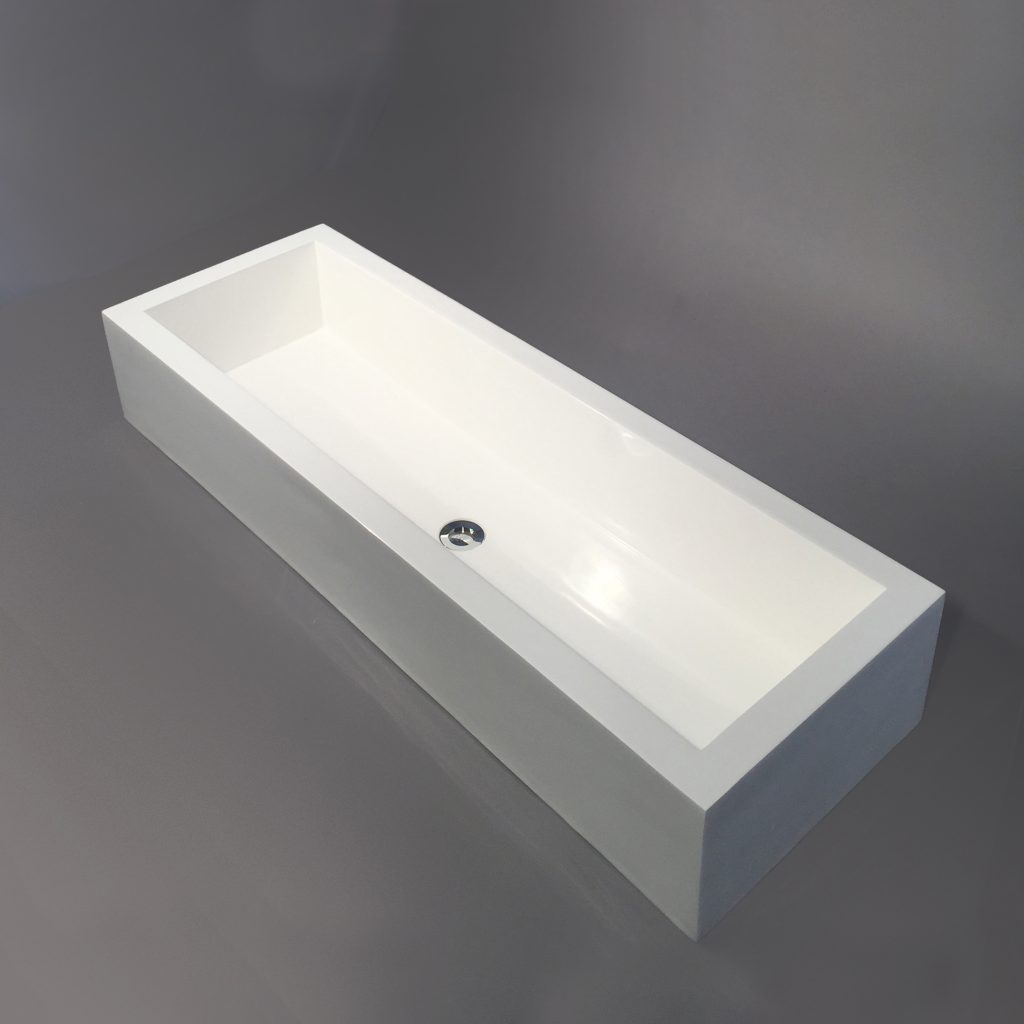 Trough Basin – White – 1200*400*200 – De-Niche Finishing