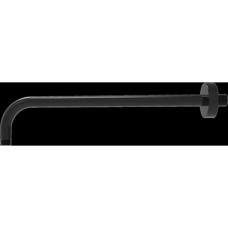 MMSAR400B – 400MM ROUND SHOWER ARM DOUBLE BLACK – De-Niche Finishing